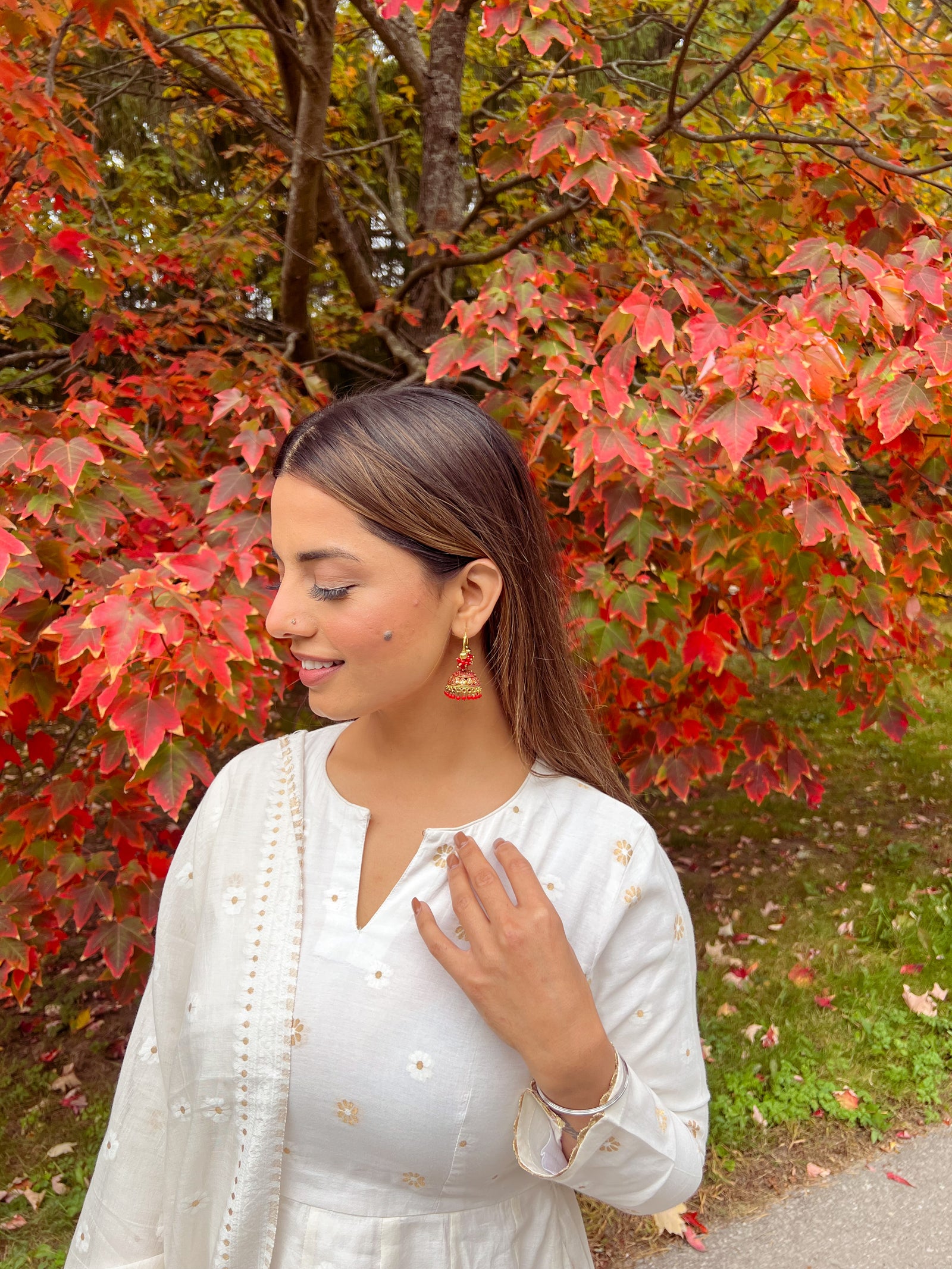 NAQI - A PURE WHITE ANARKALI – Safaa World